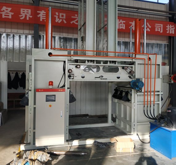 Textile Bale Packing Machine|Cotton bale packer