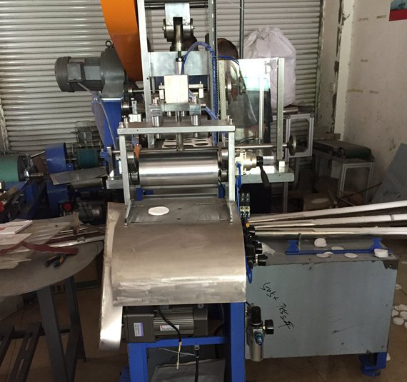 Cosmetic Cotton Pad Making Machine|Cotton pads machine line